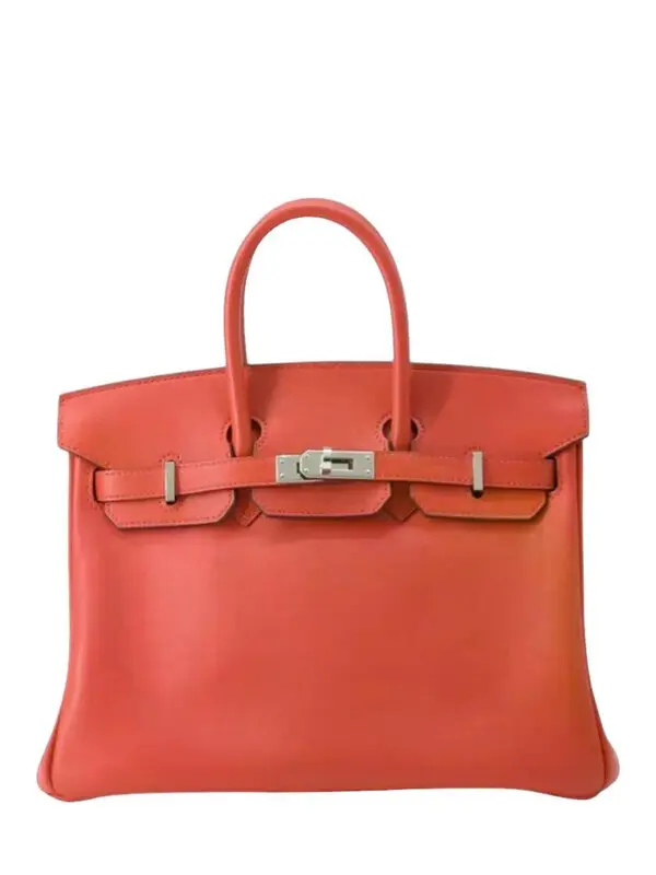 Hermès 2019 Birkin Retourne 25 Handbag - Red