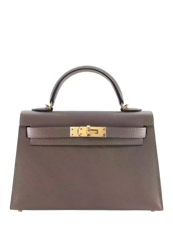 Hermès 2019 Mini Epsom Kelly Sellier Ii 20 Satchel - Brown