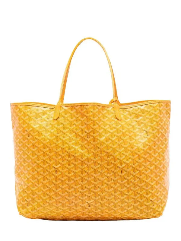Goyard 2019 Ine Saint Louis Gm Tote Bag - Yellow