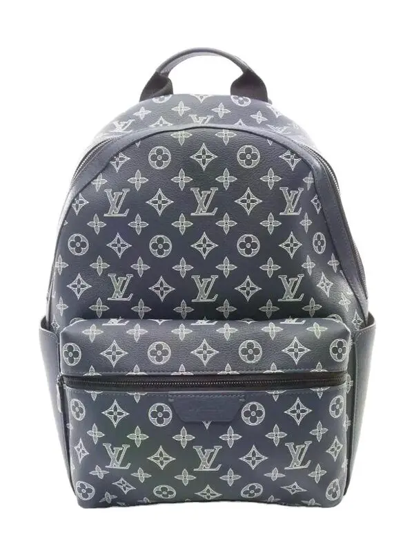 LOUIS VUITTON Monogram Shadow Discovery Pm Backpack 2021-2026 - Blue