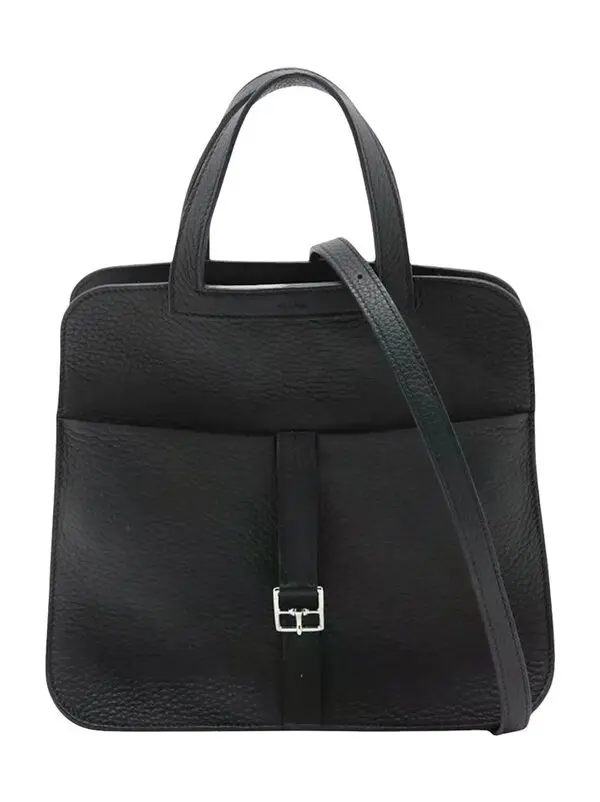 Hermès Halzan 25 Satchel - Black
