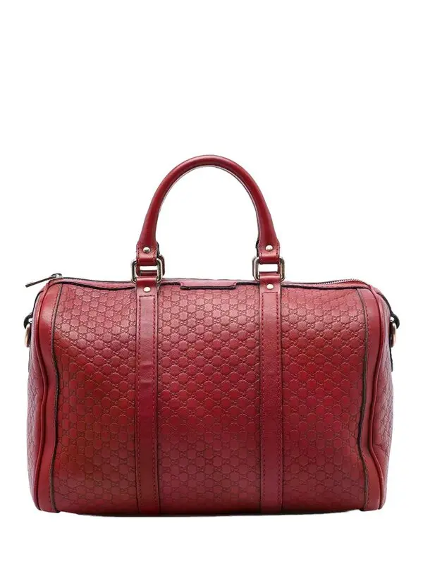 Gucci Microssima Joy Boston Satchel - Red