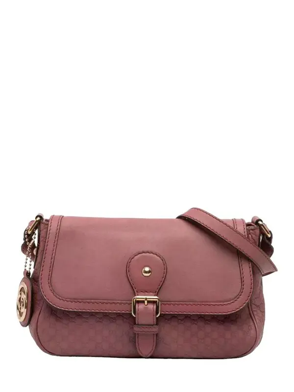 Gucci 2016-2026 Microissima Sukey Crossbody Bag - Pink
