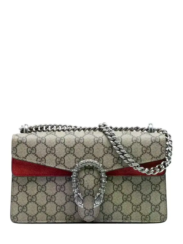 Gucci Medium Gg Supreme Dionysus Crossbody Bag - Brown