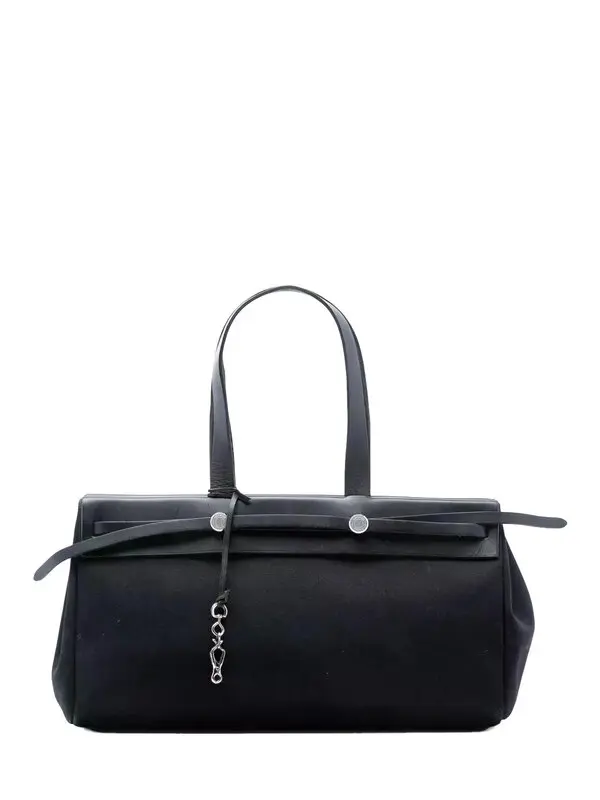 Hermès 2003 Herbag Cabas Mm Tote Bag - Black