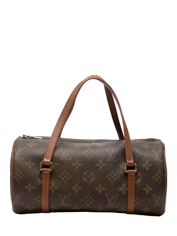 LOUIS VUITTON 2003 Monogram Papillon 26 Handbag - Brown
