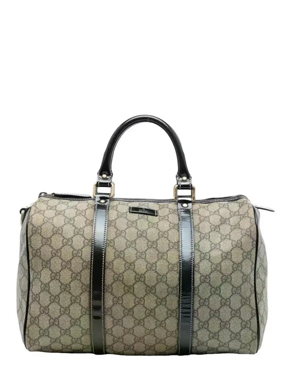 Gucci Gg Supreme Joy Boston Bag - Brown