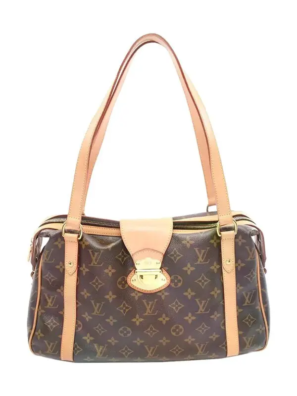 LOUIS VUITTON 2012 Monogram Stresa Pm Shoulder Bag - Brown