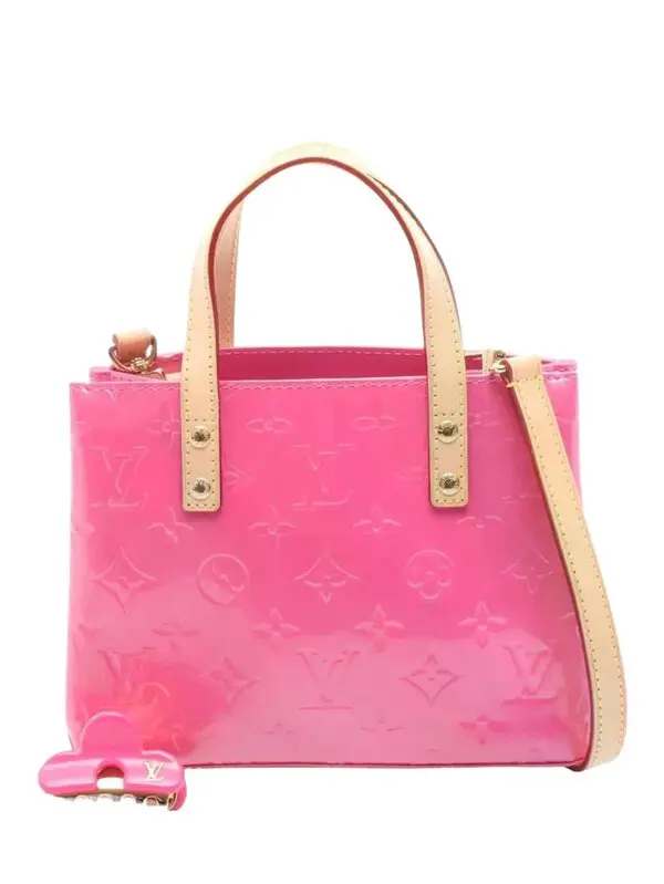LOUIS VUITTON Monogram Vernis Reade Pm Satchel - Pink