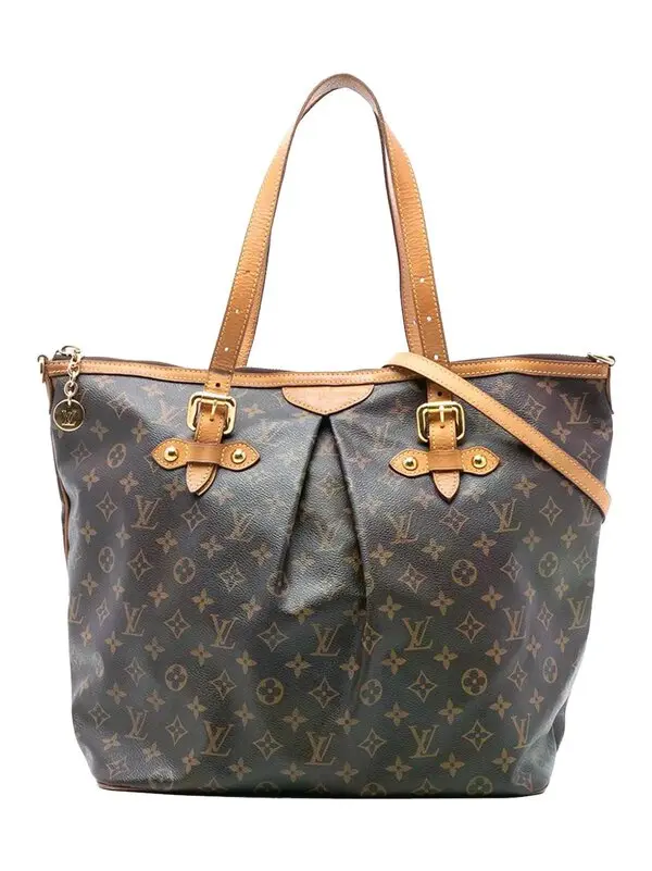 LOUIS VUITTON 2008 Monogram Palermo Gm Satchel - Brown