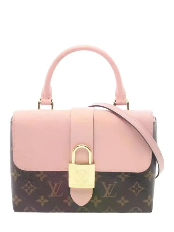 LOUIS VUITTON 2010-2026 Monogram Locky Bb Satchel - Brown