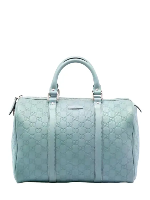 Gucci Medium Sima Joy Boston Bag - Blue