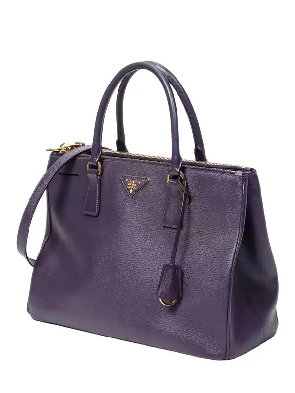 Prada Galleria Tote Bag - Purple