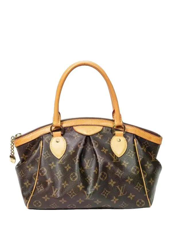 LOUIS VUITTON 2012 Tivoli Pm Monogram-canvas Tote Bag With Charm Detail - Brown