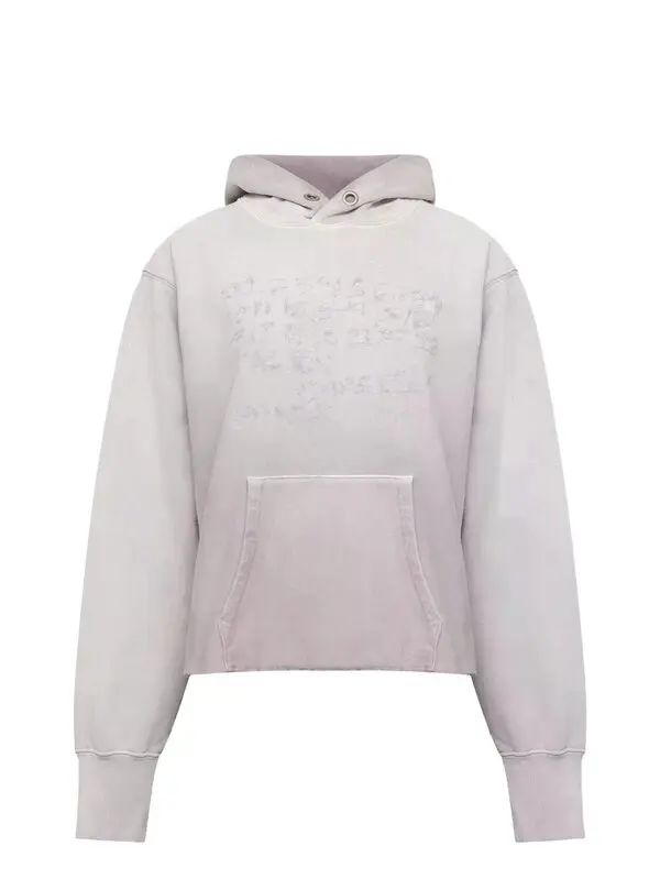 MAISON MARGIELA Printed-detail Hoodie - Grey