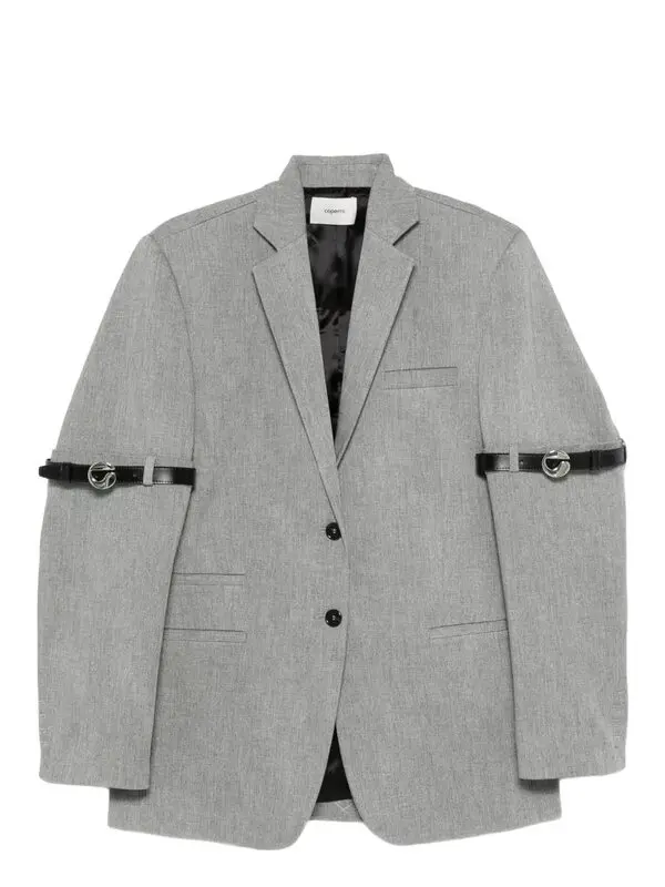 Coperni Button-down Blazer - Grey