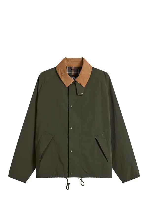 Barbour Transport Nylon Jacket - Sage