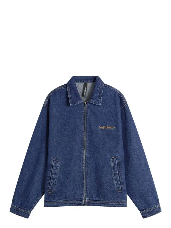 NO PROBLEMO Nayoko Heavyweight Denim Jacket - Blue