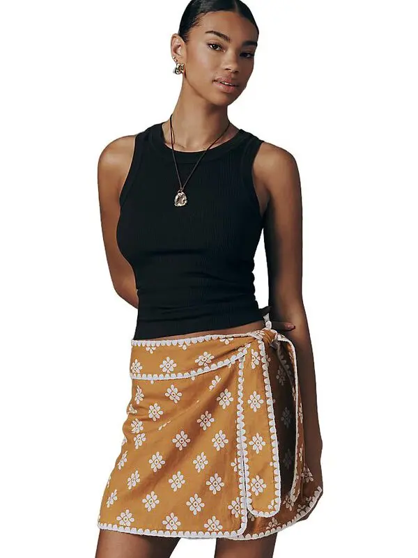 Farm Rio Wrap Skort - Martina
