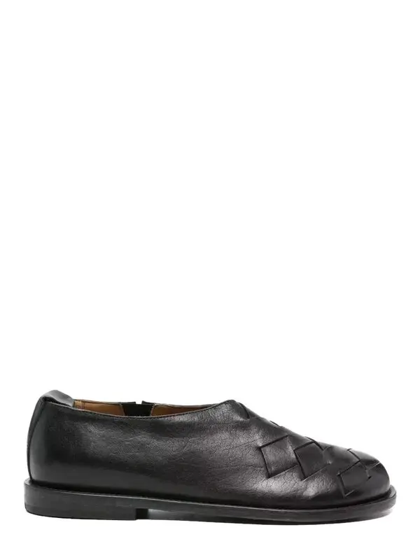 Moma Leather Loafers - Black