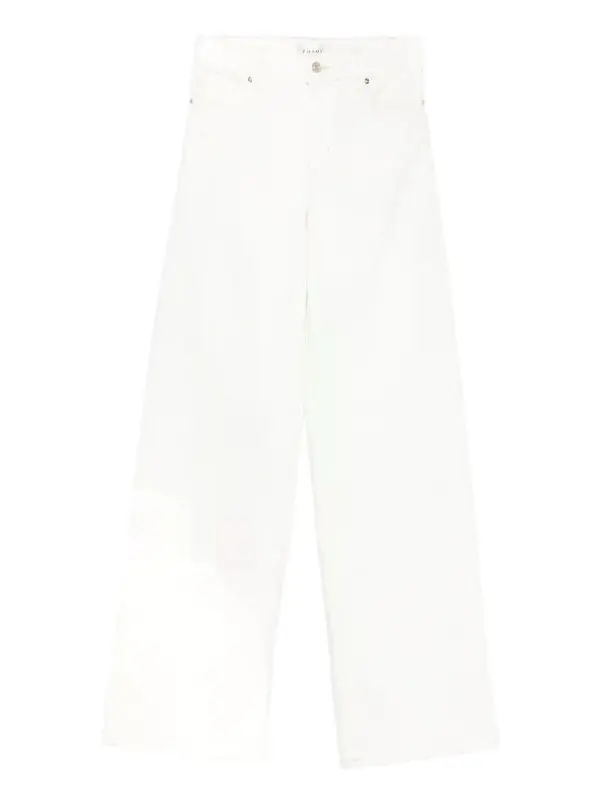 FRAME Palazzo Jeans - White