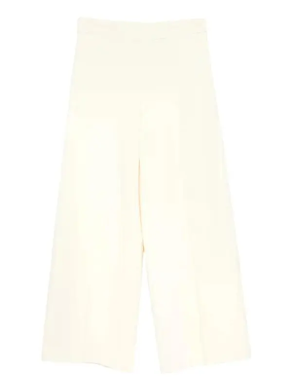 Liviana Conti Wide-leg Trousers - Yellow
