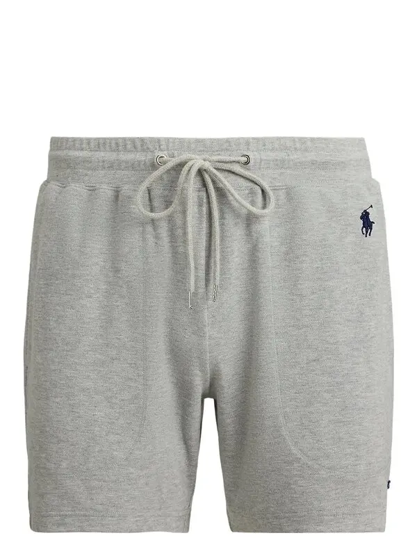 Ralph Lauren Featherweight Mesh Sleep Short - Andover Heather