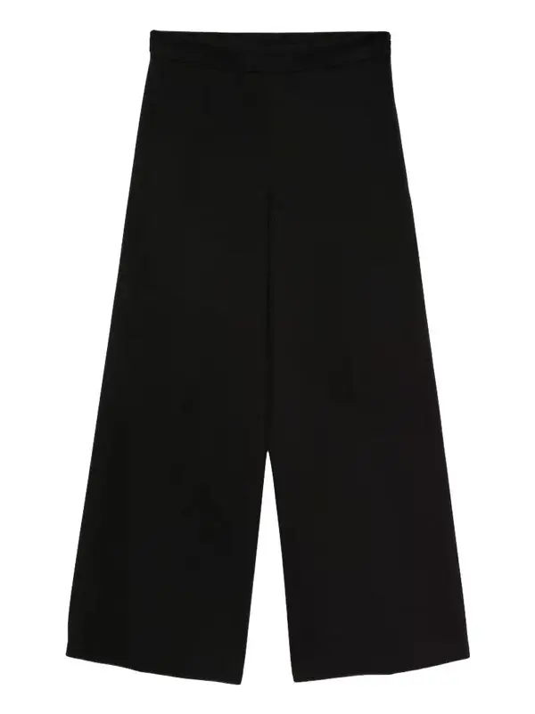 Liviana Conti Wide-leg Trousers - Black