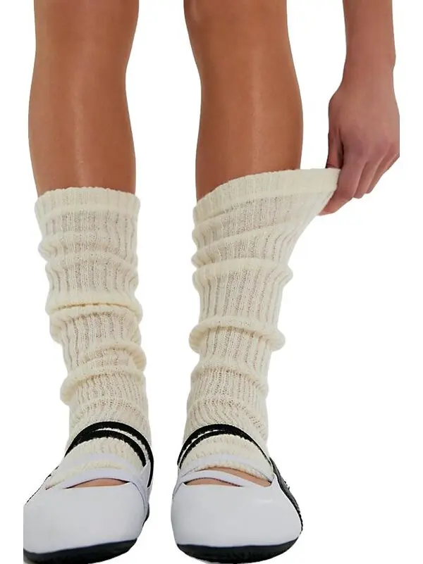 Free People Solid Everyday Legwarmers - Ivory