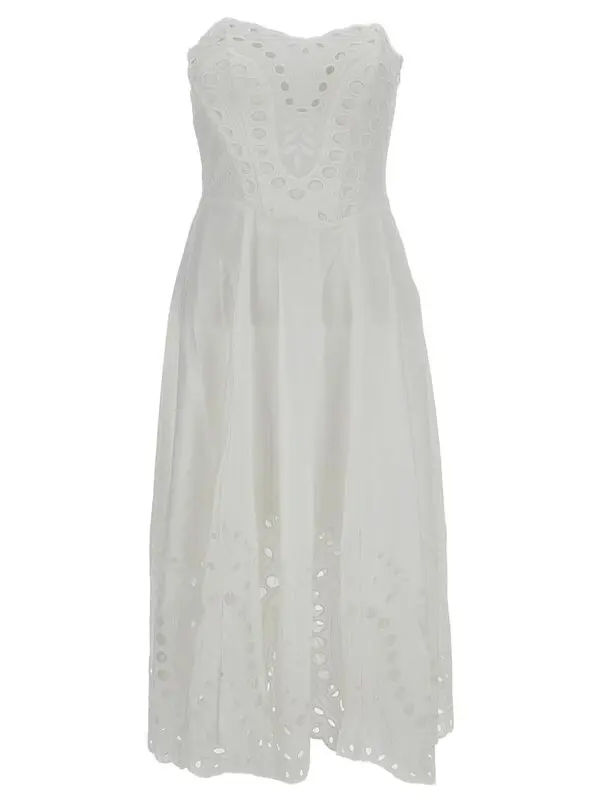 Charo Ruiz Ibiza Marlin Long Dress - White