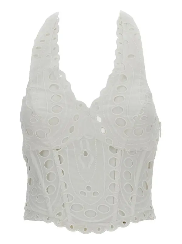 Charo Ruiz Ibiza Bay Top - White