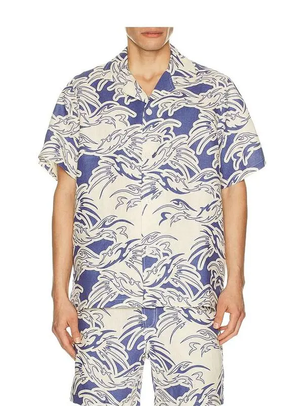 Oas Rouge Cuba Shirt In . Also - Blue