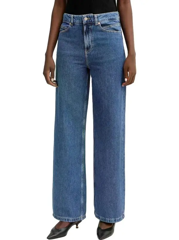 BOSS Wide-leg Jeans - Blue
