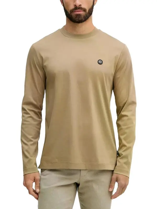 BOSS Long-sleeve T-shirt - Brown