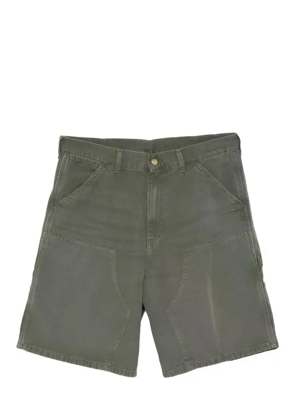 Carhartt Work In Progress Double Knee Cargo Shorts - Green