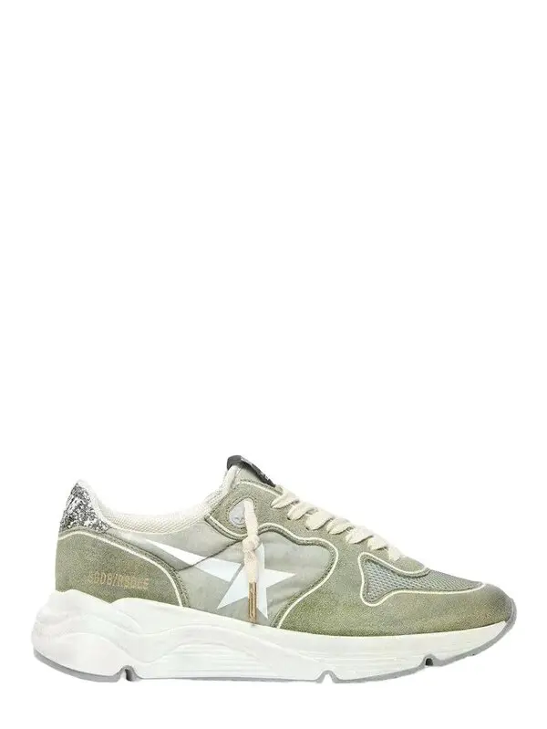 GOLDEN GOOSE Running Sole Sneakers - Green