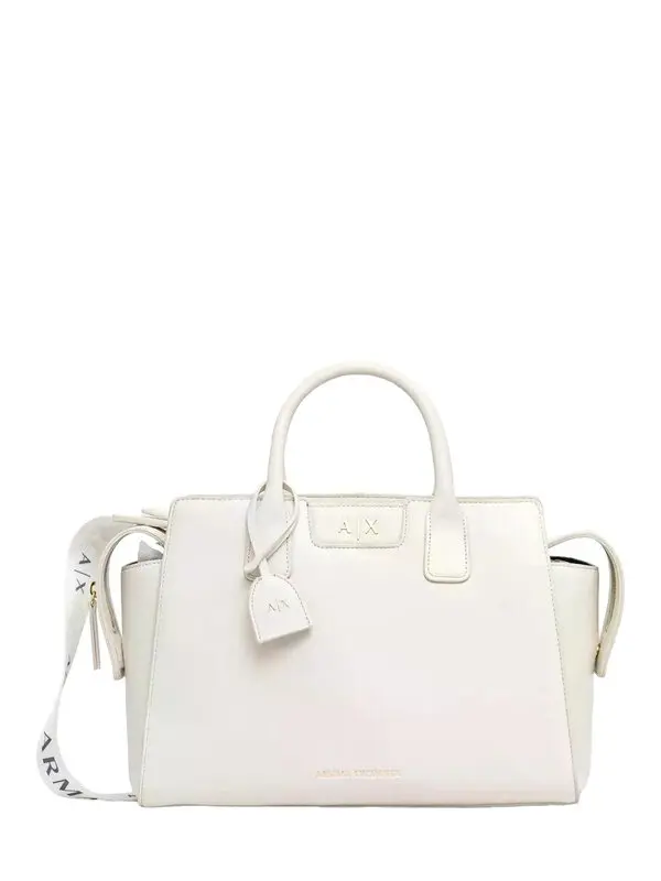 Armani Exchange Zip-fastening Tote Bag - White