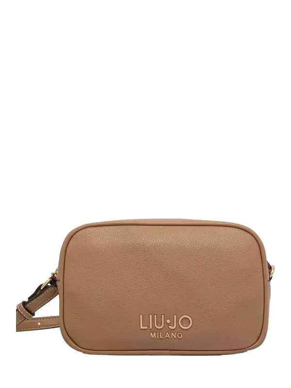 Liu Jo Logo Zip Satchel - Brown