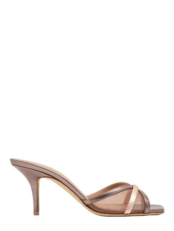 MALONE SOULIERS Square Open Toe Sandals - Pink