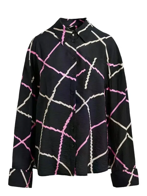 Essentiel Antwerp Printed Shirt - Black