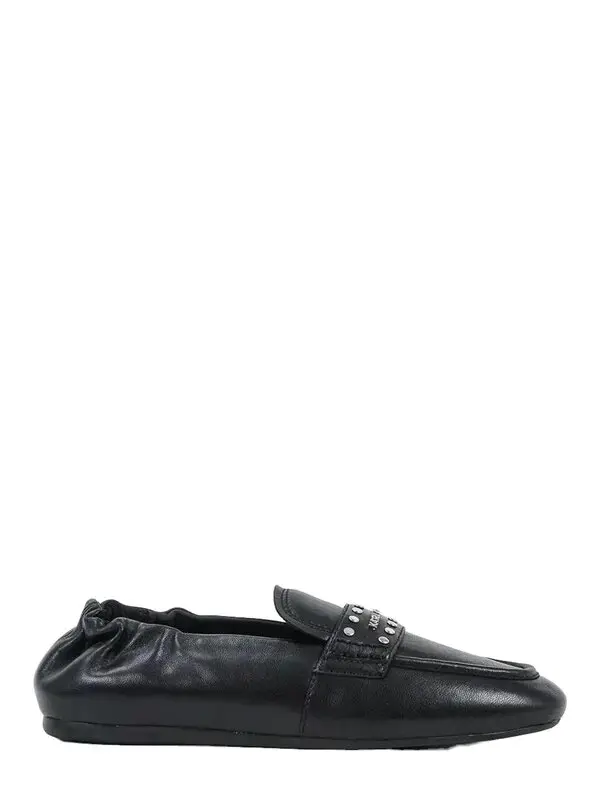 Karl Lagerfeld Studded Loafers - Black