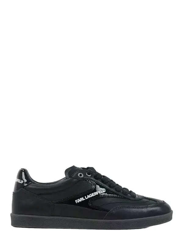 Karl Lagerfeld Lace-up Low-top Sneakers - Black