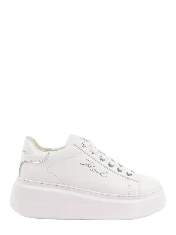 Karl Lagerfeld Anakapri Platform Sneakers - White