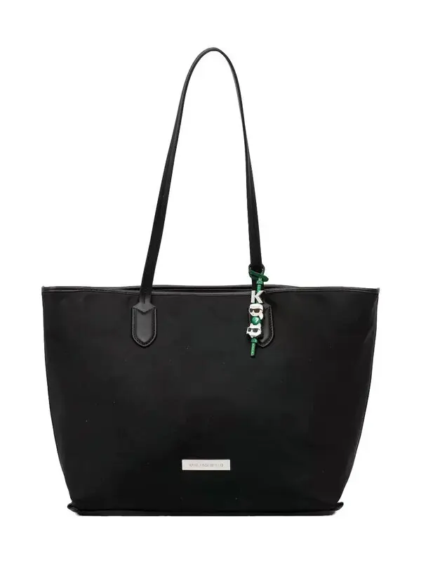 Karl Lagerfeld Charm Tote Bag - Black