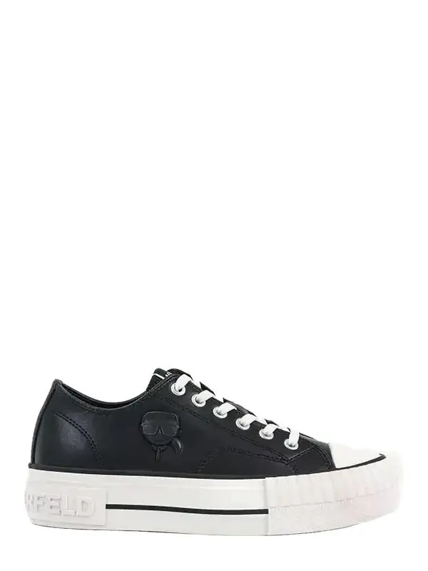 Karl Lagerfeld Kampus Max Platform Sneakers - Black