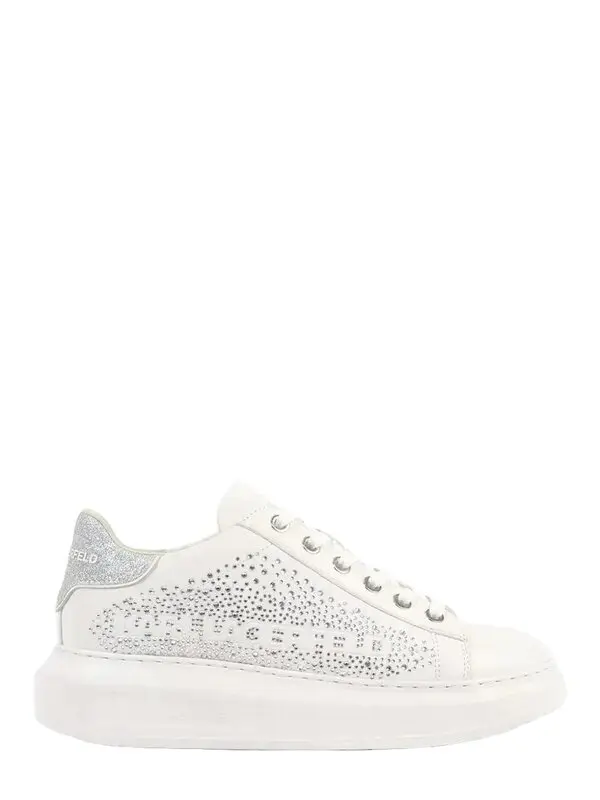 Karl Lagerfeld Logo-detail Sneakers - White