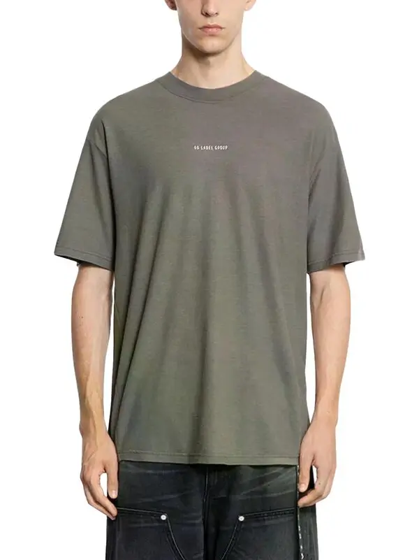 44 LABEL GROUP Graphic T-shirt - Grey