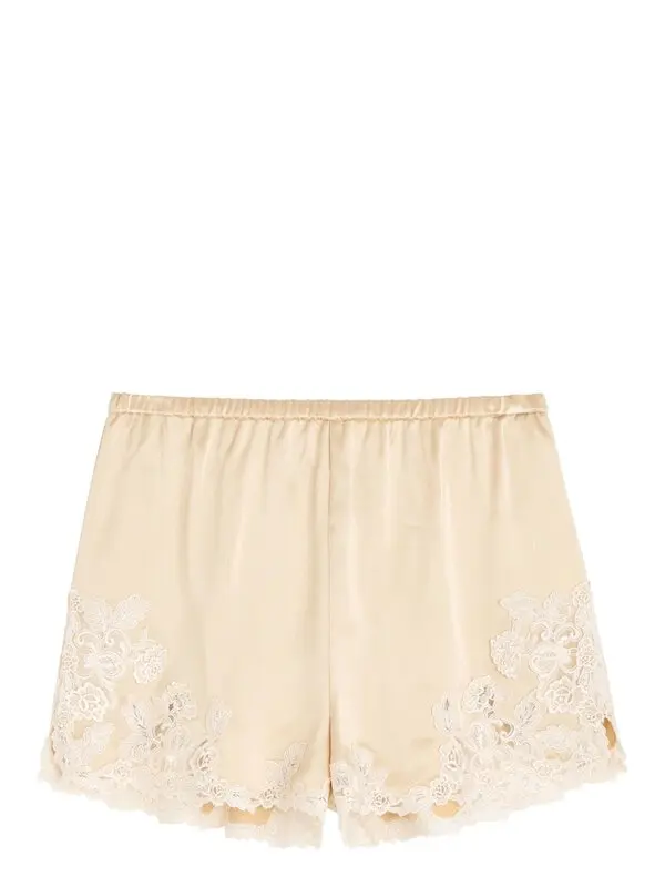 BY MALENE BIRGER Eri Satin Shorts - Vanilla Cream