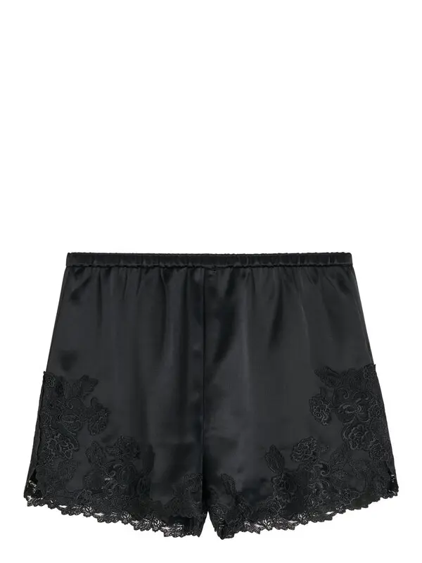 BY MALENE BIRGER Eri Satin Shorts - Black