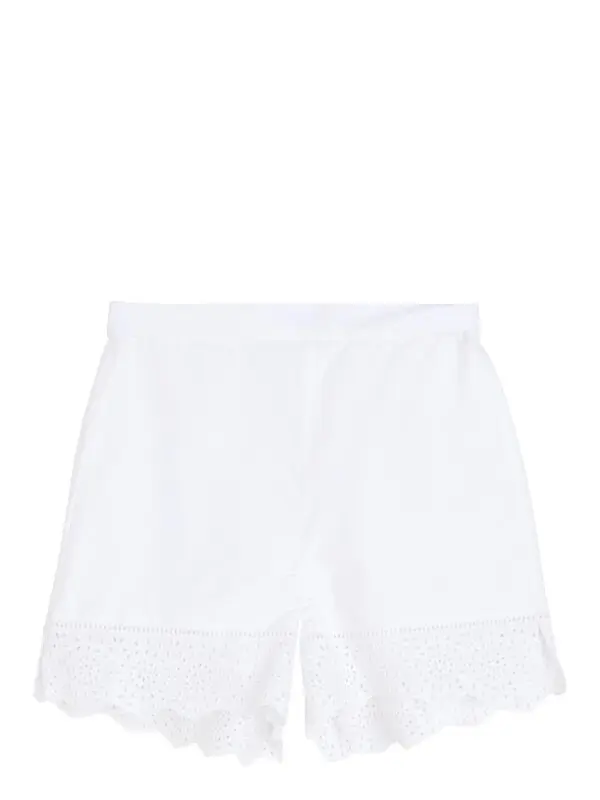 BY MALENE BIRGER Greta Organic Cotton Shorts - Pure White